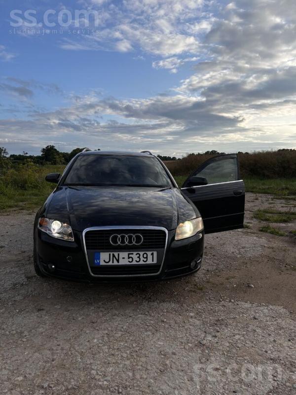 Melns Audi A4 2005 Tukums, ar dzinēja tilpumu 2.00 L un nobraukumu 385 tūkst. km par 2000 €, foto 1 vietnē AUTOMOTO.COM.LV