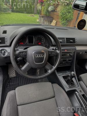 Melns Audi A4 2005 Rīga, ar dzinēja tilpumu 2.00 L un nobraukumu 349 tūkst. km par 2150 €, foto 8 vietnē AUTOMOTO.COM.LV