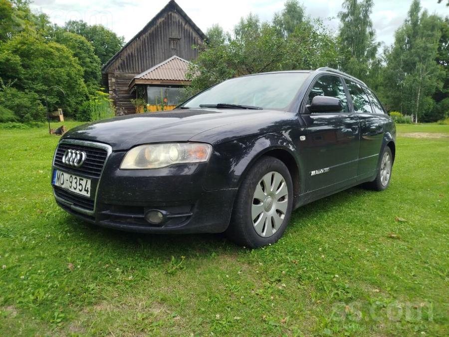 Melns Audi A4 2005 Gulbene, ar dzinēja tilpumu 2.50 L un nobraukumu 302 tūkst. km par 750 €, foto 1 vietnē AUTOMOTO.COM.LV
