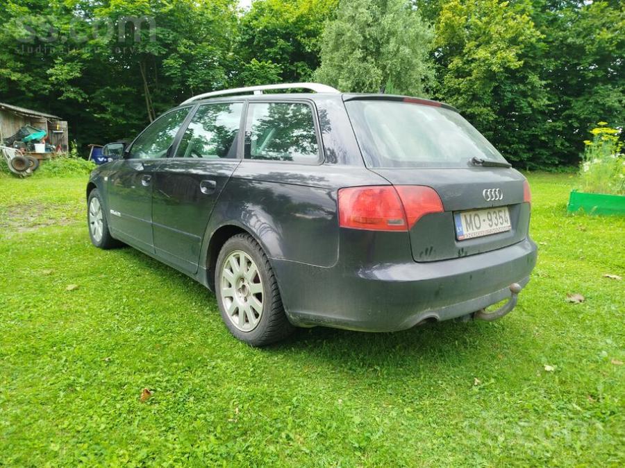 Melns Audi A4 2005 Gulbene, ar dzinēja tilpumu 2.50 L un nobraukumu 302 tūkst. km par 750 €, foto 4 vietnē AUTOMOTO.COM.LV