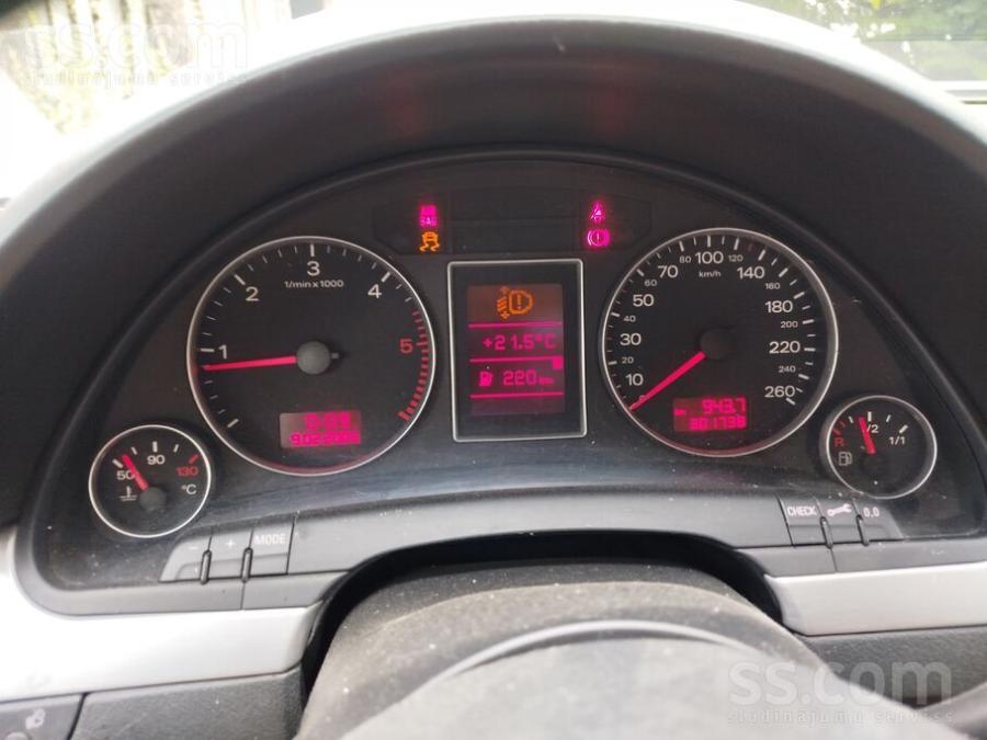 Melns Audi A4 2005 Gulbene, ar dzinēja tilpumu 2.50 L un nobraukumu 302 tūkst. km par 750 €, foto 18 vietnē AUTOMOTO.COM.LV