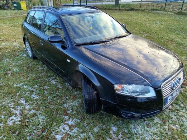 Black Audi A4 2005 in Riga, with an engine capacity of 2.00 L and mileage of 380 thousand km for 2300 €, photo 2 on AUTOMOTO.COM.LV