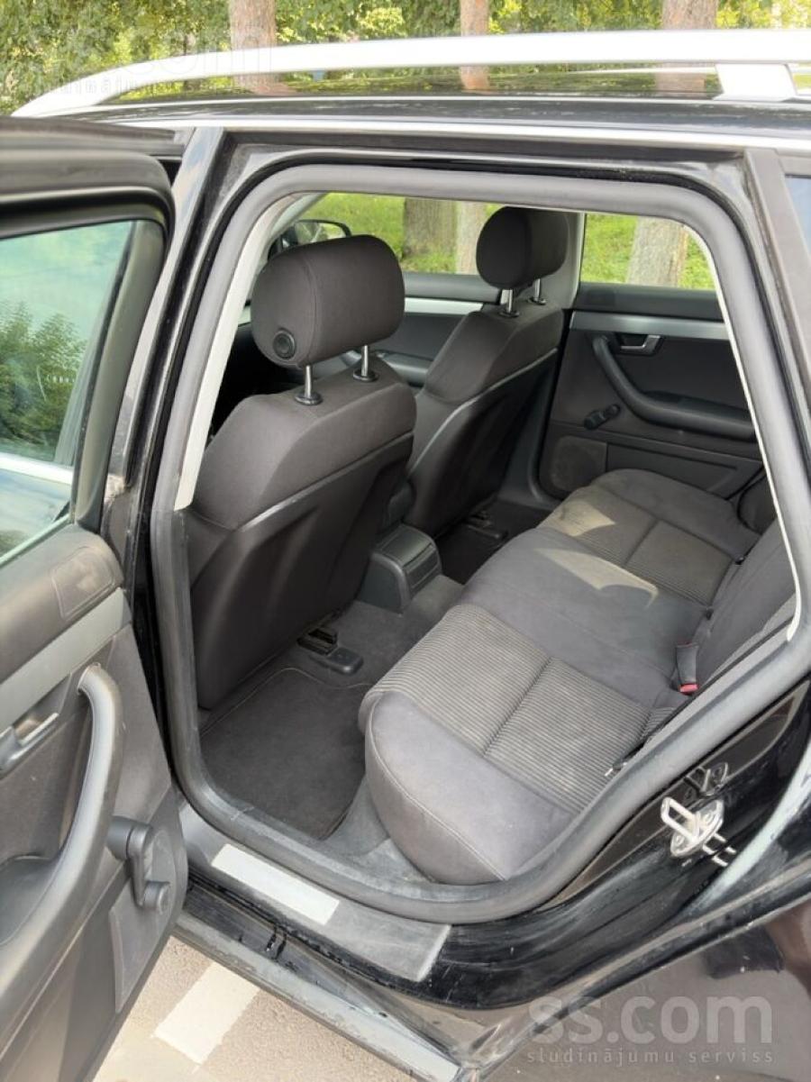 Melns Audi A4 2005 Rīga, ar dzinēja tilpumu 2.00 L un nobraukumu 345 tūkst. km par 1100 €, foto 7 vietnē AUTOMOTO.COM.LV