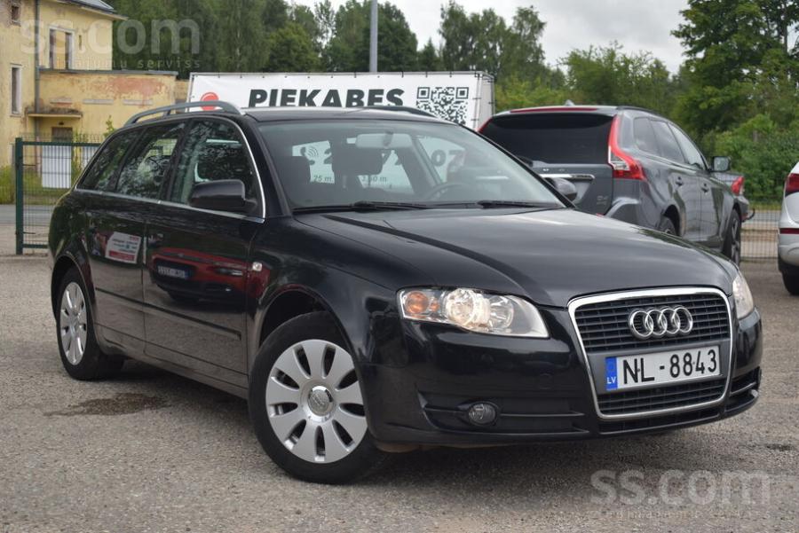 Black Audi A4 2005 in Kuldiga, with an engine capacity of 2.00 L and mileage of 0 thousand km for 3350 €, photo 5 on AUTOMOTO.COM.LV