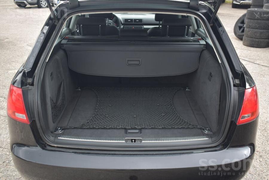 Black Audi A4 2005 in Kuldiga, with an engine capacity of 2.00 L and mileage of 0 thousand km for 3350 €, photo 7 on AUTOMOTO.COM.LV