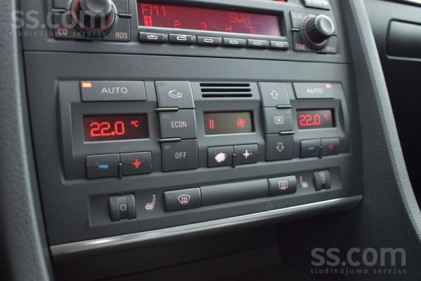 Черный Ауди А4 2005 в Кулдига, объемом двигателя 2.00 л и пробегом 0 тыс. км за 3350 €, фото 10 на AUTOMOTO.COM.LV