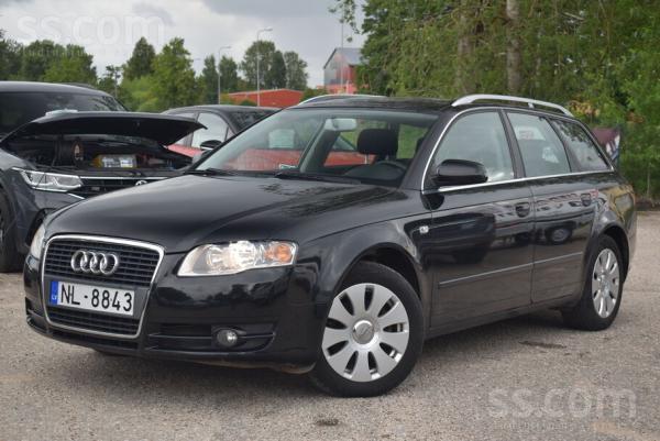Melns Audi A4 2005 Kuldīga, ar dzinēja tilpumu 2.00 L un nobraukumu 0 tūkst. km par 3350 €, foto 1 vietnē AUTOMOTO.COM.LV