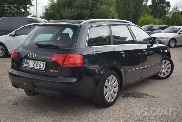 Melns Audi A4 2005 Kuldīga, ar dzinēja tilpumu 2.00 L un nobraukumu 0 tūkst. km par 3350 €, foto 2 vietnē AUTOMOTO.COM.LV