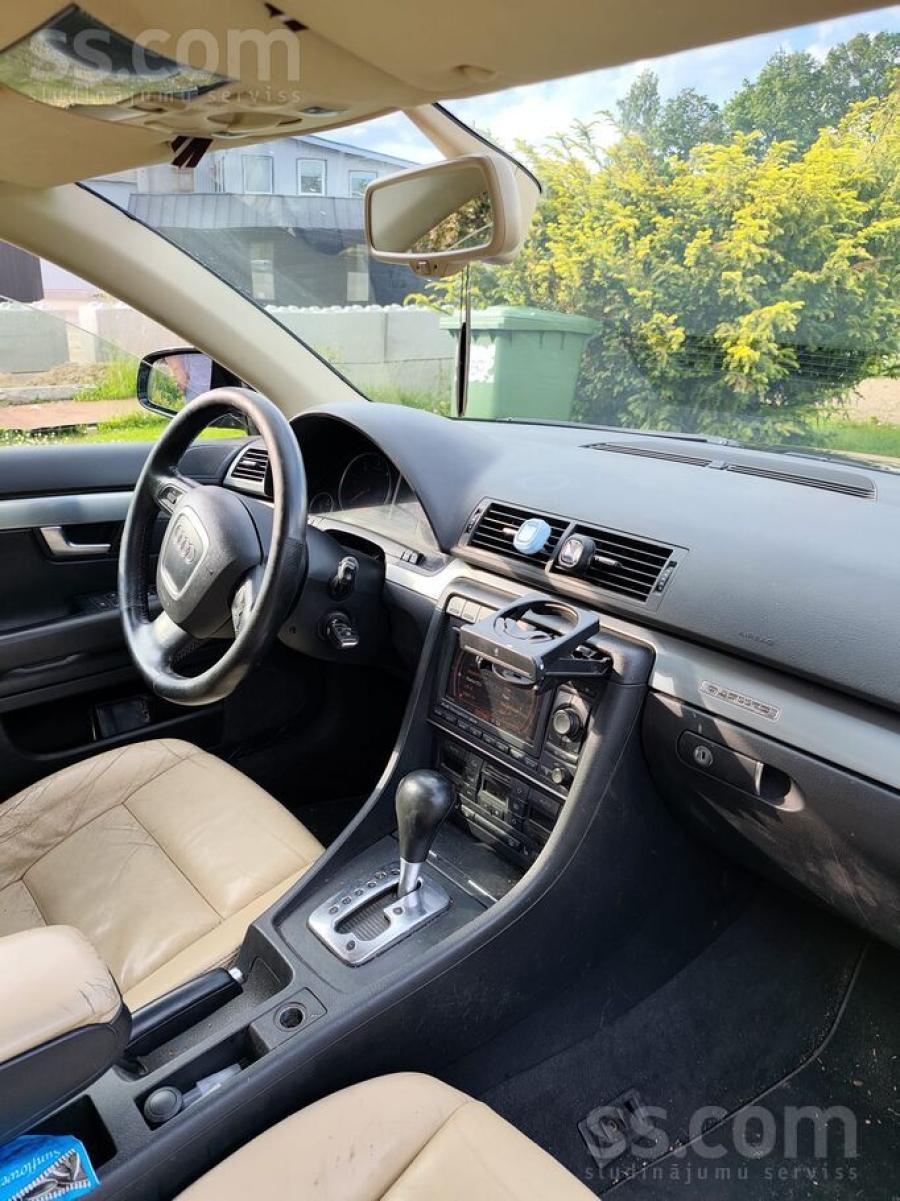 Melns Audi A4 2005 Cēsis, ar dzinēja tilpumu 3.00 L un nobraukumu 420 tūkst. km par 2500 €, foto 1 vietnē AUTOMOTO.COM.LV