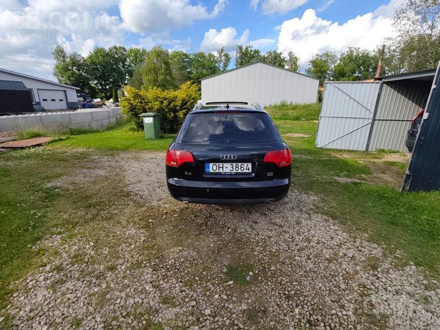 Melns Audi A4 2005 Cēsis, ar dzinēja tilpumu 3.00 L un nobraukumu 420 tūkst. km par 2500 €, foto 6 vietnē AUTOMOTO.COM.LV