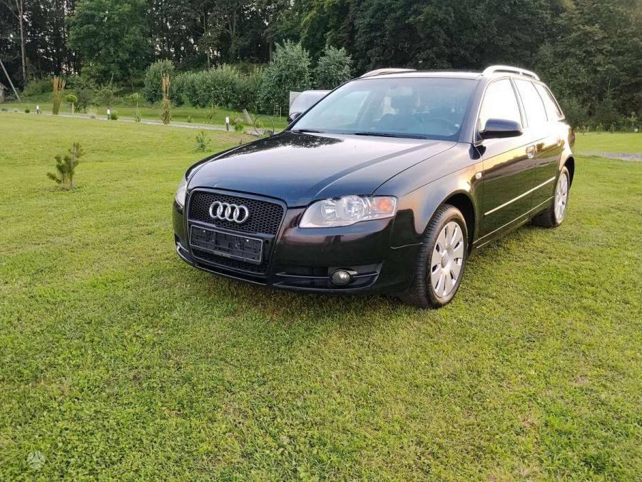 Black Audi A4 2005 in Marijampole, with an engine capacity of 1.99 L and mileage of 312 thousand km for 2350 €, photo 1 on AUTOMOTO.COM.LV