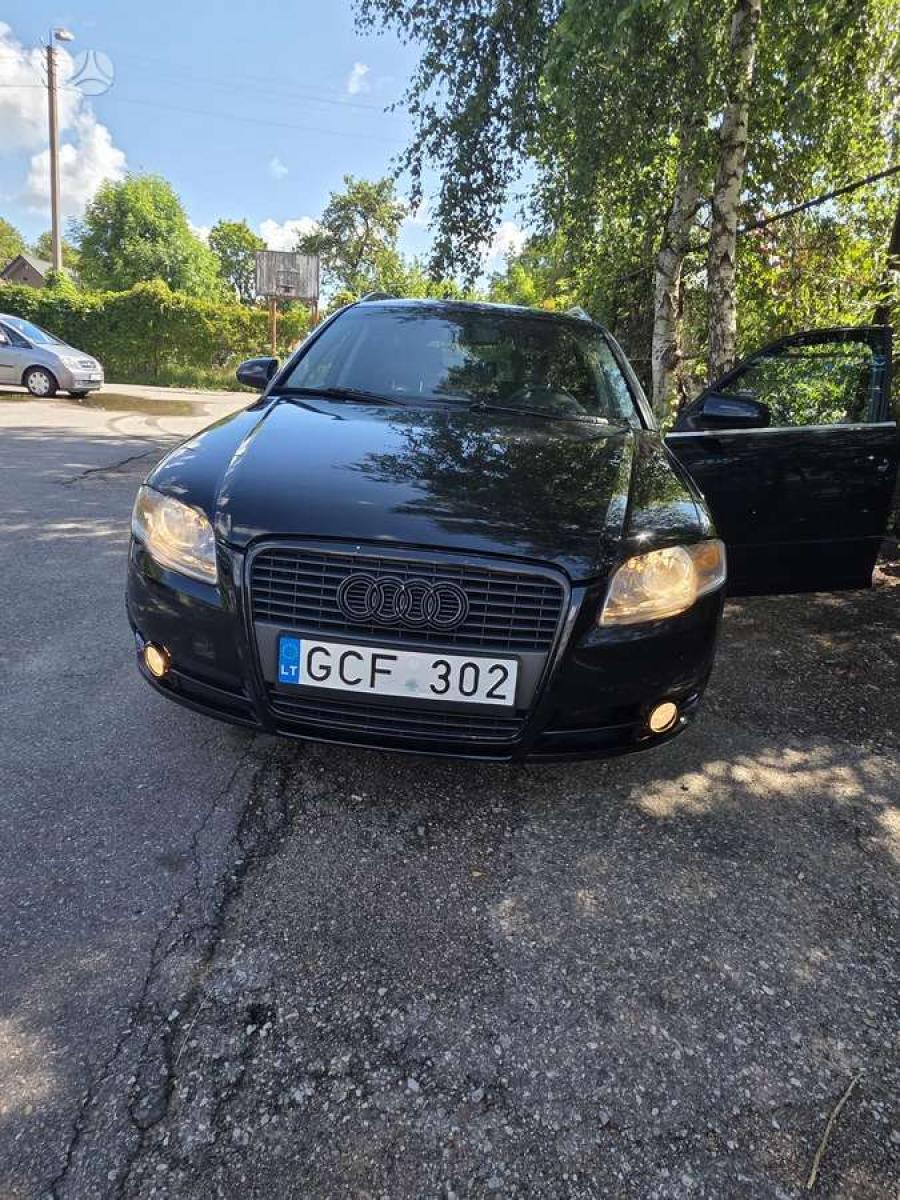 Black Audi A4 2005 in Rokiskis, with an engine capacity of 1.99 L and mileage of 35 thousand km for 1150 €, photo 6 on AUTOMOTO.COM.LV