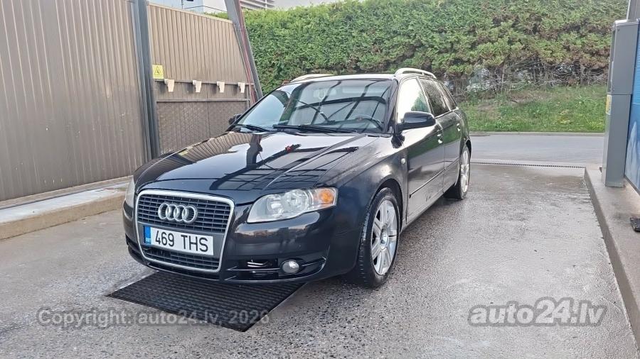 Melns Audi A4 2005 Tallina, ar dzinēja tilpumu 2.00 L un nobraukumu 0 tūkst. km par 1799 €, foto 1 vietnē AUTOMOTO.COM.LV
