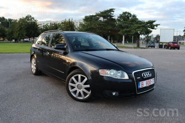 Black Audi A4 2005 in Riga, with an engine capacity of 3.00 L and mileage of 340 thousand km for 4990 €, photo 2 on AUTOMOTO.COM.LV