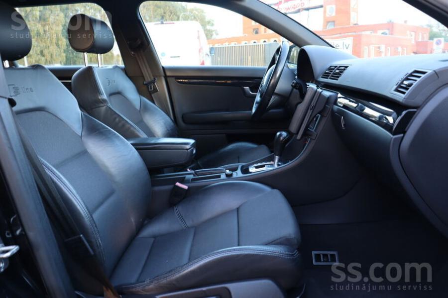 Black Audi A4 2005 in Riga, with an engine capacity of 3.00 L and mileage of 340 thousand km for 4990 €, photo 8 on AUTOMOTO.COM.LV