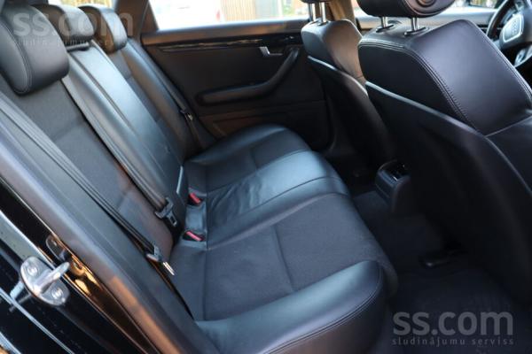 Black Audi A4 2005 in Riga, with an engine capacity of 3.00 L and mileage of 340 thousand km for 4990 €, photo 8 on AUTOMOTO.COM.LV