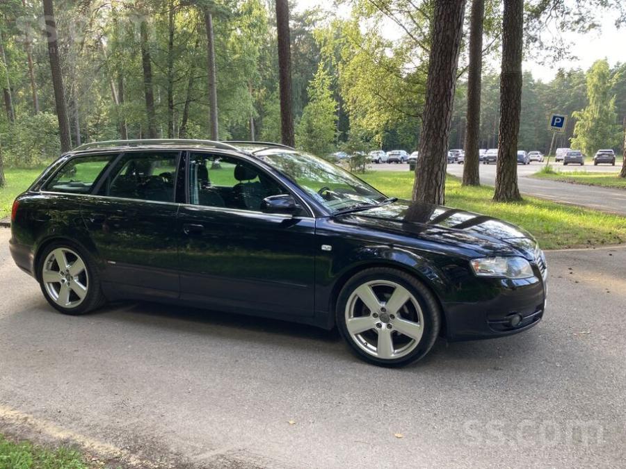 Black Audi A4 2005 in Riga, with an engine capacity of 1.90 L and mileage of 382 thousand km for 3150 €, photo 3 on AUTOMOTO.COM.LV