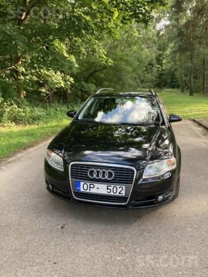 Black Audi A4 2005 in Riga, with an engine capacity of 1.90 L and mileage of 382 thousand km for 3150 €, photo 4 on AUTOMOTO.COM.LV