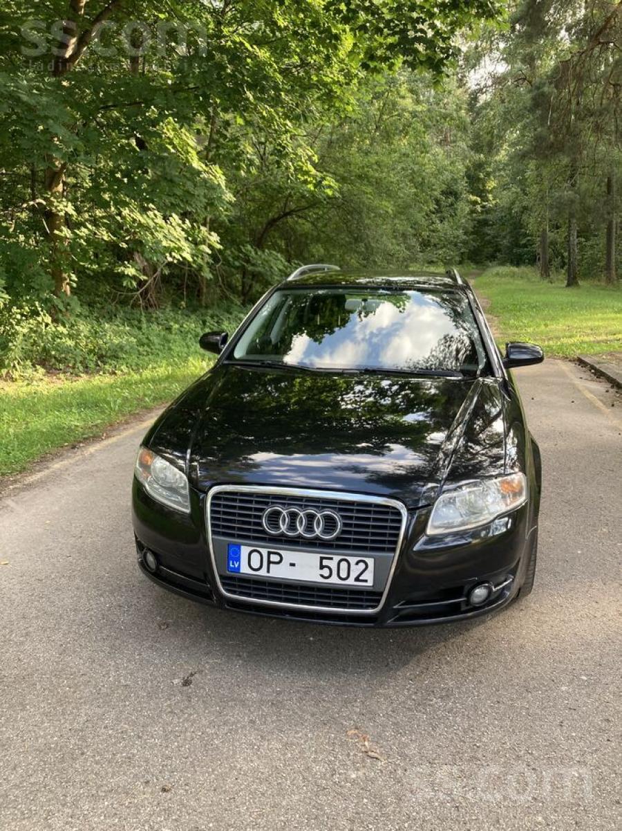 Black Audi A4 2005 in Riga, with an engine capacity of 1.90 L and mileage of 382 thousand km for 3150 €, photo 4 on AUTOMOTO.COM.LV
