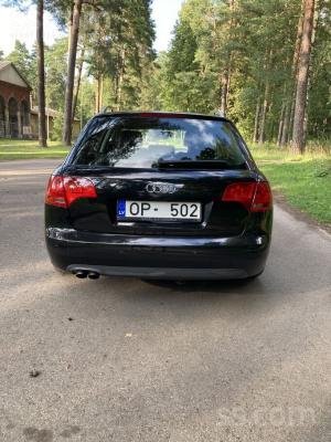 Black Audi A4 2005 in Riga, with an engine capacity of 1.90 L and mileage of 382 thousand km for 3150 €, photo 5 on AUTOMOTO.COM.LV