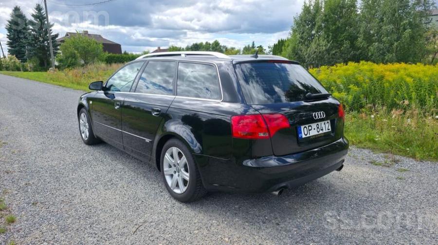 Black Audi A4 2005 in Riga, with an engine capacity of 2.00 L and mileage of 269 thousand km for 5650 €, photo 5 on AUTOMOTO.COM.LV