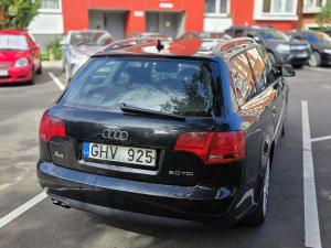 Black Audi A4 2005 in Vilnius, with an engine capacity of 1.99 L and mileage of 420 thousand km for 1600 €, photo 5 on AUTOMOTO.COM.LV