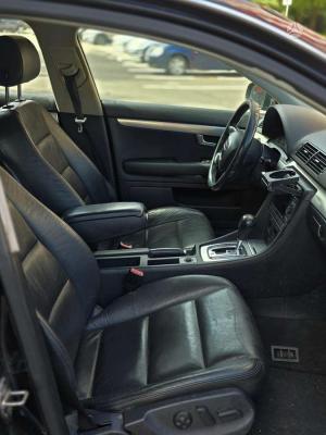 Black Audi A4 2005 in Vilnius, with an engine capacity of 1.99 L and mileage of 420 thousand km for 1600 €, photo 9 on AUTOMOTO.COM.LV