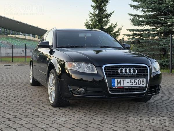 Melns Audi A4 2005 Jelgava, ar dzinēja tilpumu 2.00 L un nobraukumu 444 tūkst. km par 1980 €, foto 1 vietnē AUTOMOTO.COM.LV