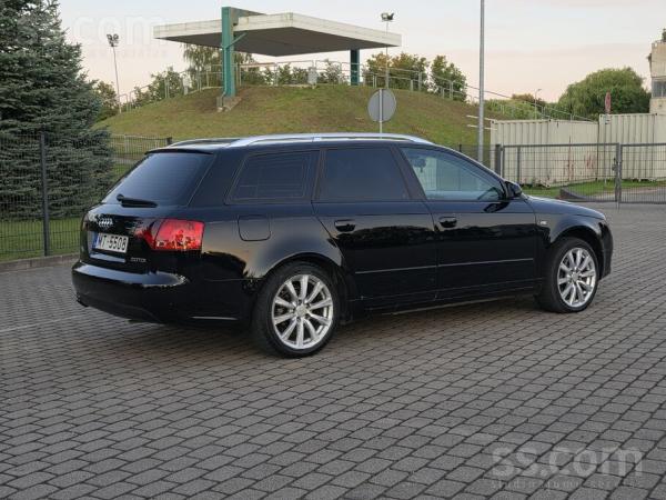 Melns Audi A4 2005 Jelgava, ar dzinēja tilpumu 2.00 L un nobraukumu 444 tūkst. km par 1980 €, foto 3 vietnē AUTOMOTO.COM.LV