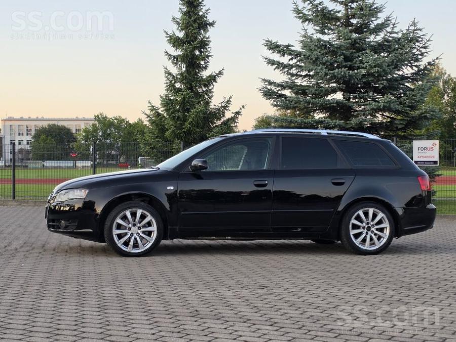 Black Audi A4 2005 in Jelgava, with an engine capacity of 2.00 L and mileage of 444 thousand km for 1980 €, photo 8 on AUTOMOTO.COM.LV