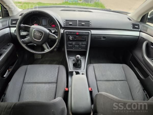 Melns Audi A4 2005 Jelgava, ar dzinēja tilpumu 2.00 L un nobraukumu 444 tūkst. km par 1980 €, foto 9 vietnē AUTOMOTO.COM.LV