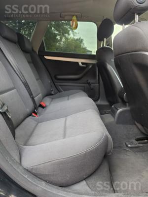 Black Audi A4 2005 in Jelgava, with an engine capacity of 2.00 L and mileage of 444 thousand km for 1980 €, photo 13 on AUTOMOTO.COM.LV