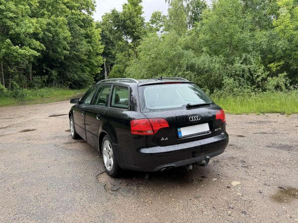 Black Audi A4 2005 in Kaunas, with an engine capacity of 1.97 L and mileage of 354 thousand km for 950 €, photo 6 on AUTOMOTO.COM.LV