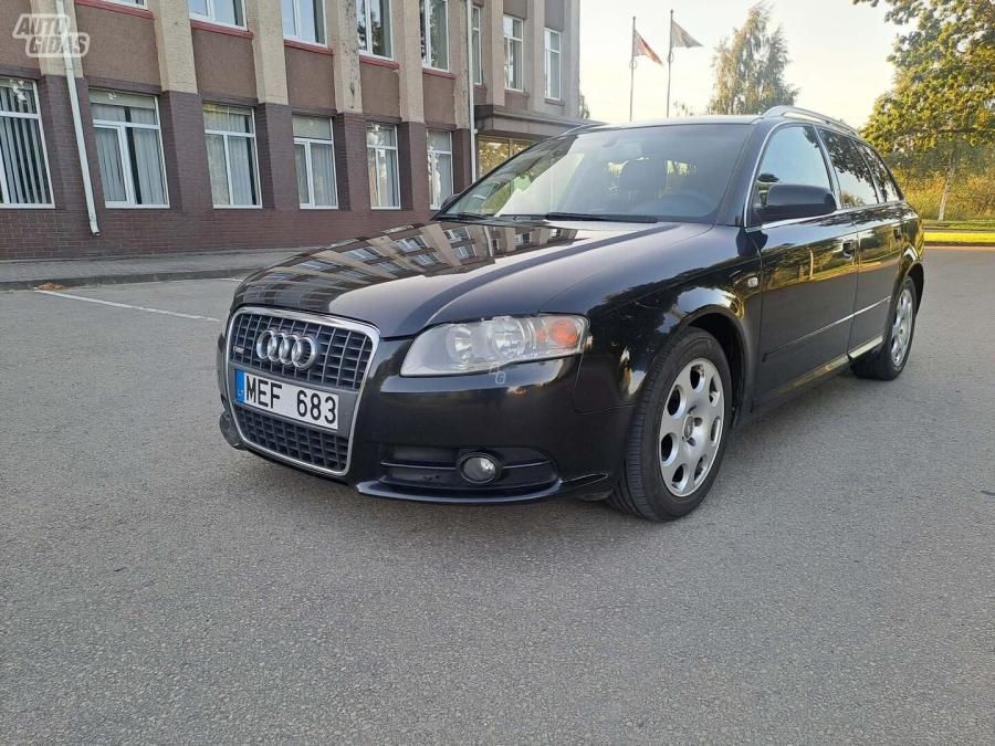 Черный Ауди А4 2005 в Тельшяй, объемом двигателя 2.00 л и пробегом 300 тыс. км за 2450 €, фото 4 на AUTOMOTO.COM.LV