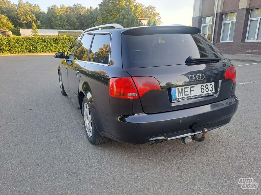 Black Audi A4 2005 in Telschi, with an engine capacity of 2.00 L and mileage of 300 thousand km for 2350 €, photo 5 on AUTOMOTO.COM.LV