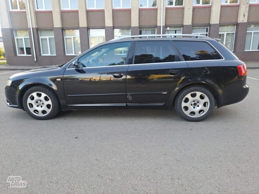 Black Audi A4 2005 in Telschi, with an engine capacity of 2.00 L and mileage of 300 thousand km for 2350 €, photo 8 on AUTOMOTO.COM.LV