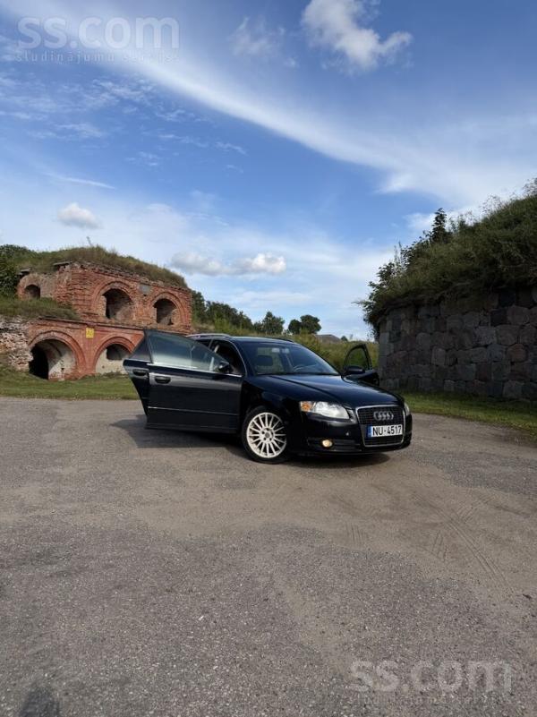 Black Audi A4 2005 in Daugavpils, with an engine capacity of 2.00 L and mileage of 311 thousand km for 2750 €, photo 6 on AUTOMOTO.COM.LV