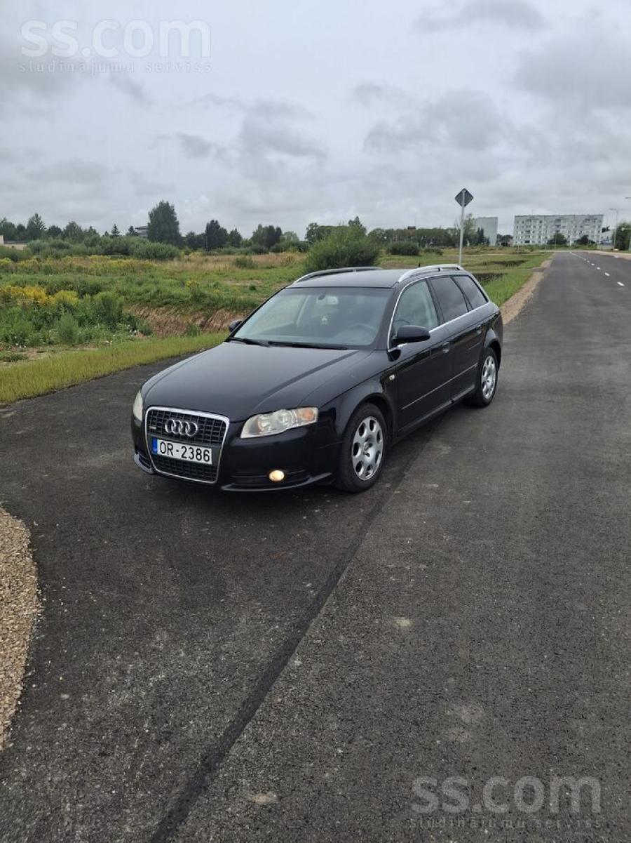 Black Audi A4 2005 in Bauska, with an engine capacity of 2.00 L and mileage of 377 thousand km for 2990 €, photo 3 on AUTOMOTO.COM.LV