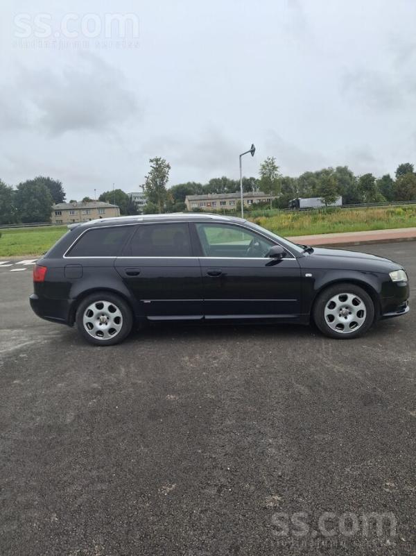 Black Audi A4 2005 in Bauska, with an engine capacity of 2.00 L and mileage of 377 thousand km for 2990 €, photo 5 on AUTOMOTO.COM.LV