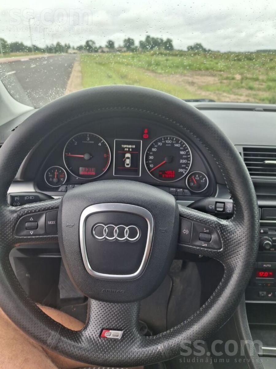 Black Audi A4 2005 in Bauska, with an engine capacity of 2.00 L and mileage of 377 thousand km for 2990 €, photo 22 on AUTOMOTO.COM.LV