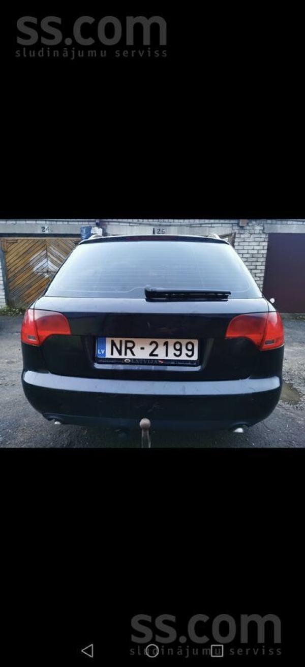 Audi A4 2005 Rīga vietnē Melns Audi A4 2005 Rīga, ar dzinēja tilpumu 3.00 L un nobraukumu 452 tūkst. km par 2000 €, foto 3 vietnē AUTOMOTO.COM.LV