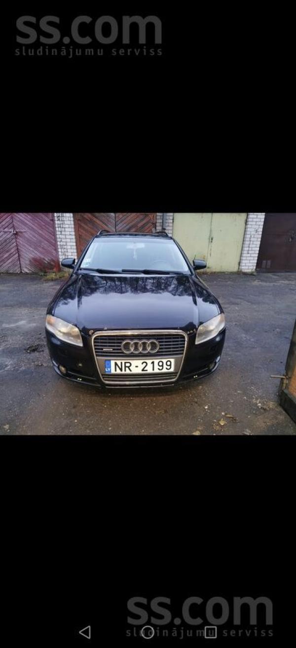 Audi A4 2005 Rīga vietnē Melns Audi A4 2005 Rīga, ar dzinēja tilpumu 3.00 L un nobraukumu 452 tūkst. km par 2000 €, foto 4 vietnē AUTOMOTO.COM.LV
