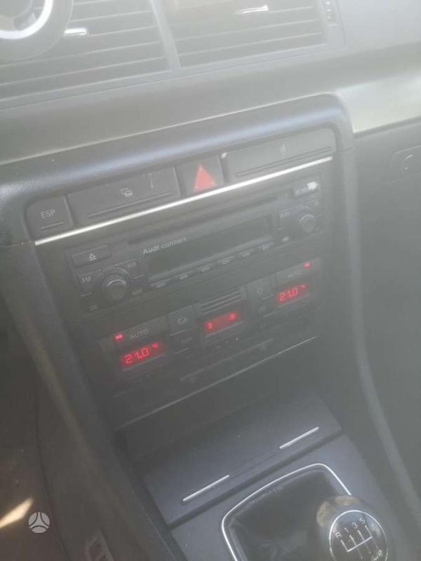 Melns Audi A4 2005 Jonava, ar dzinēja tilpumu 1.97 L un nobraukumu 331 tūkst. km par 1500 €, foto 5 vietnē AUTOMOTO.COM.LV
