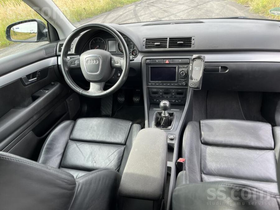 Melns Audi A4 2005 Ogre, ar dzinēja tilpumu 2.00 L un nobraukumu 257 tūkst. km par 3590 €, foto 6 vietnē AUTOMOTO.COM.LV