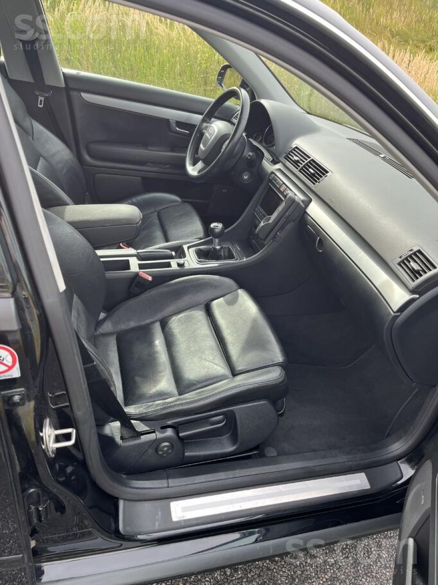 Melns Audi A4 2005 Ogre, ar dzinēja tilpumu 2.00 L un nobraukumu 257 tūkst. km par 3590 €, foto 7 vietnē AUTOMOTO.COM.LV