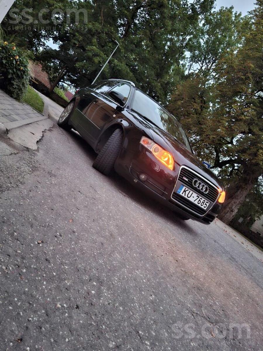 Black Audi A4 2005 in Tukums, with an engine capacity of 2.00 L and mileage of 321 thousand km for 2800 €, photo 5 on AUTOMOTO.COM.LV