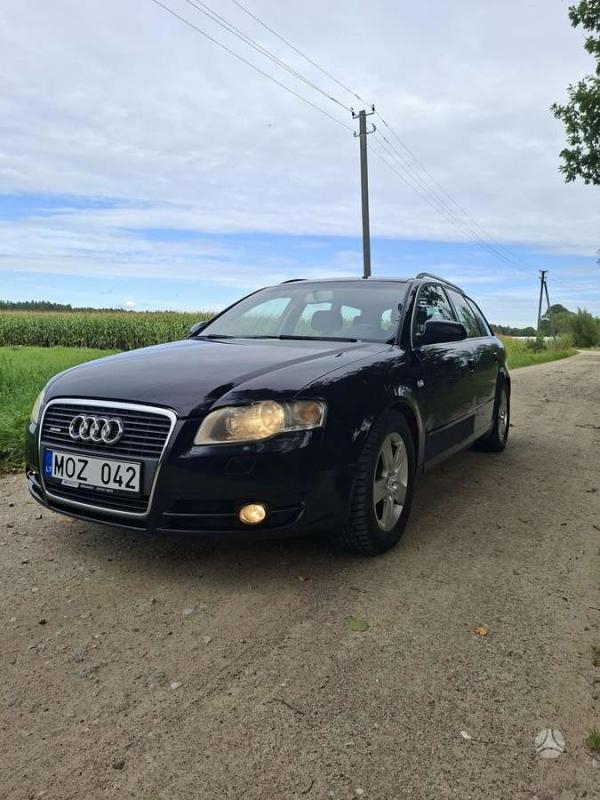 Melns Audi A4 2005 Klaipėda, ar dzinēja tilpumu 2.00 L un nobraukumu 314 tūkst. km par 2300 €, foto 1 vietnē AUTOMOTO.COM.LV
