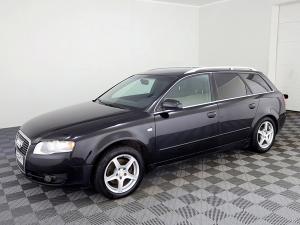 Black Audi A4 2005 in Tallinn, with an engine capacity of 1.90 L and mileage of 292 thousand km for 1399 €, photo 3 on AUTOMOTO.COM.LV