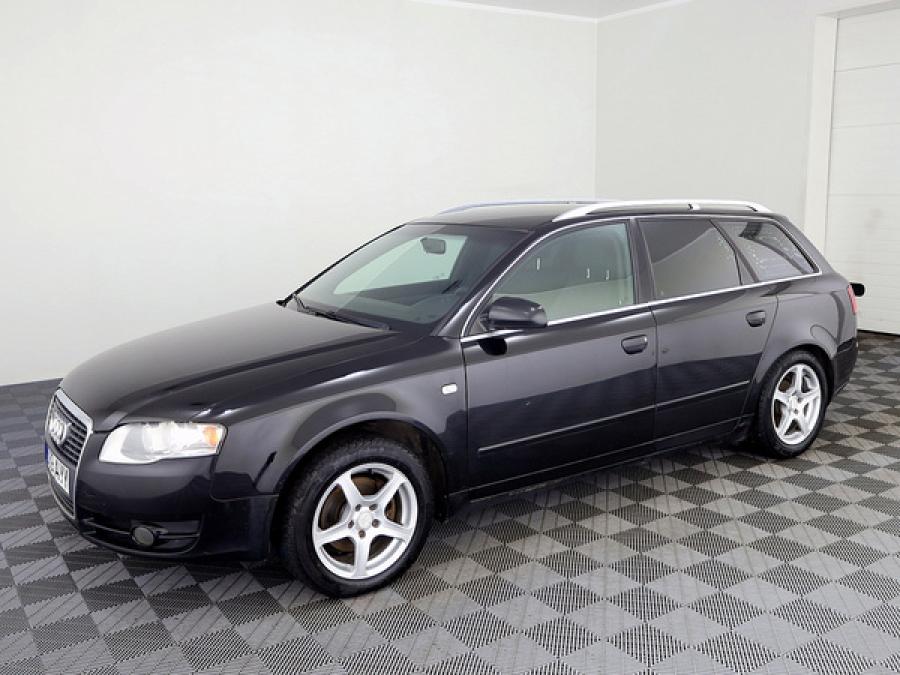 Black Audi A4 2005 in Tallinn, with an engine capacity of 1.90 L and mileage of 292 thousand km for 1399 €, photo 3 on AUTOMOTO.COM.LV