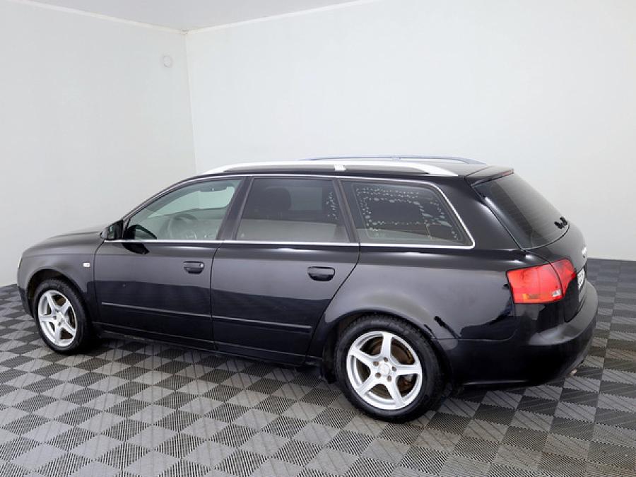 Black Audi A4 2005 in Tallinn, with an engine capacity of 1.90 L and mileage of 292 thousand km for 1399 €, photo 5 on AUTOMOTO.COM.LV